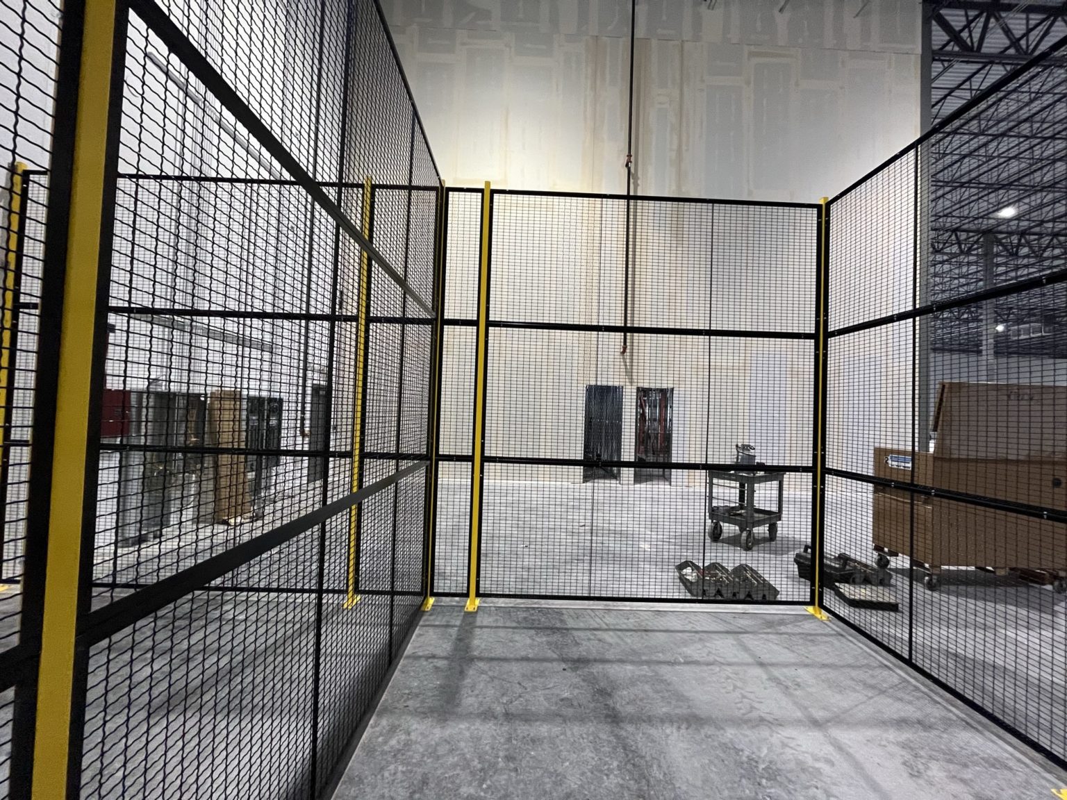 Large Maintenance Cage Increases Efficiency | Case Study | WireCrafters