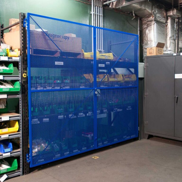 Pallet Rack Security Cage Enclosures | WireCrafters