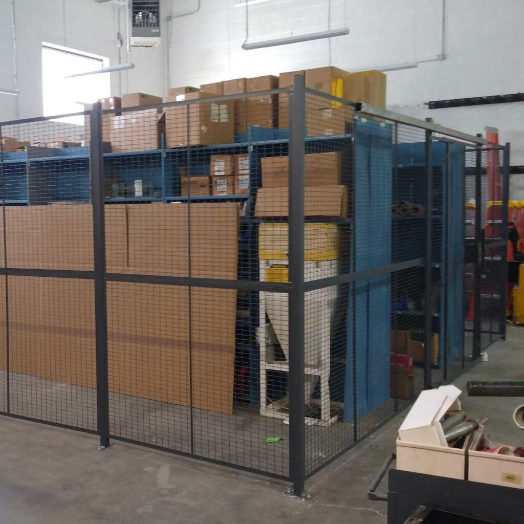 Tool Crib Storage & Secure Storage Cages | WireCrafters